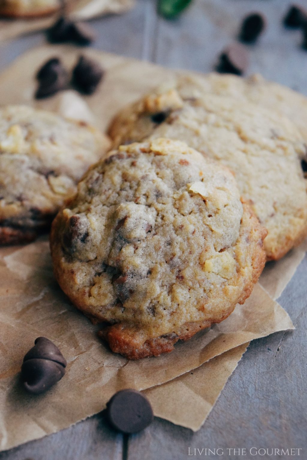 Chocolate Potato Chip Cookies - Living The Gourmet