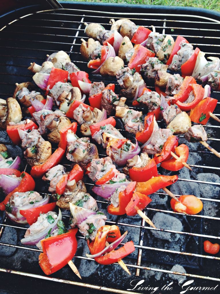 BBQ Beef Kabobs - Living The Gourmet