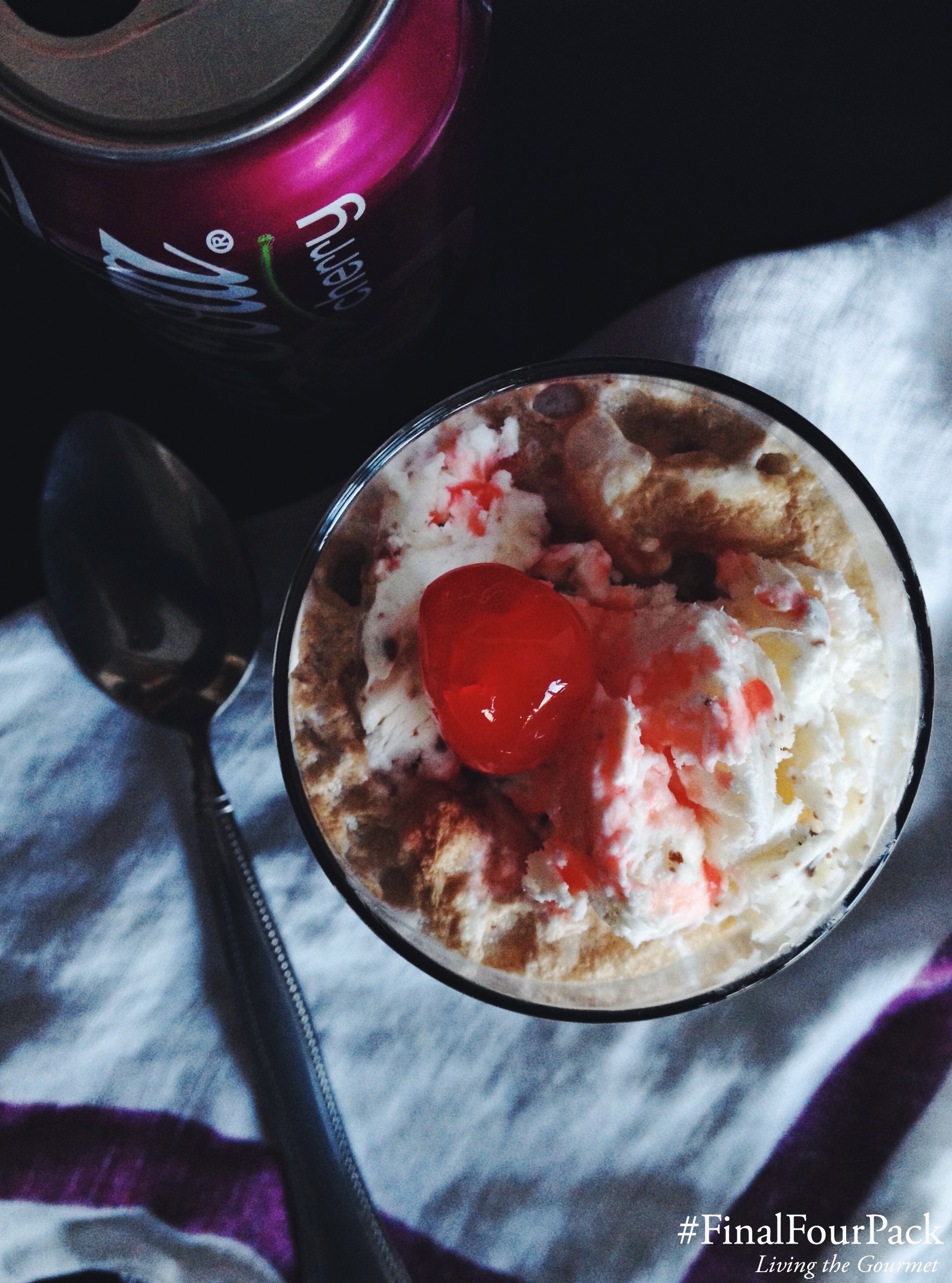 Living the Gourmet: Coca Cola Drumsticks & Cherry Cream Float - Living ...