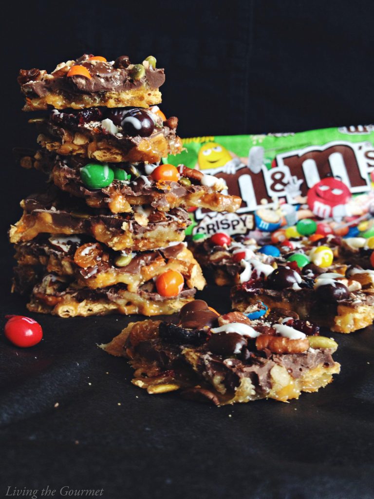 Crispy Honey Chocolate Bark - Living The Gourmet