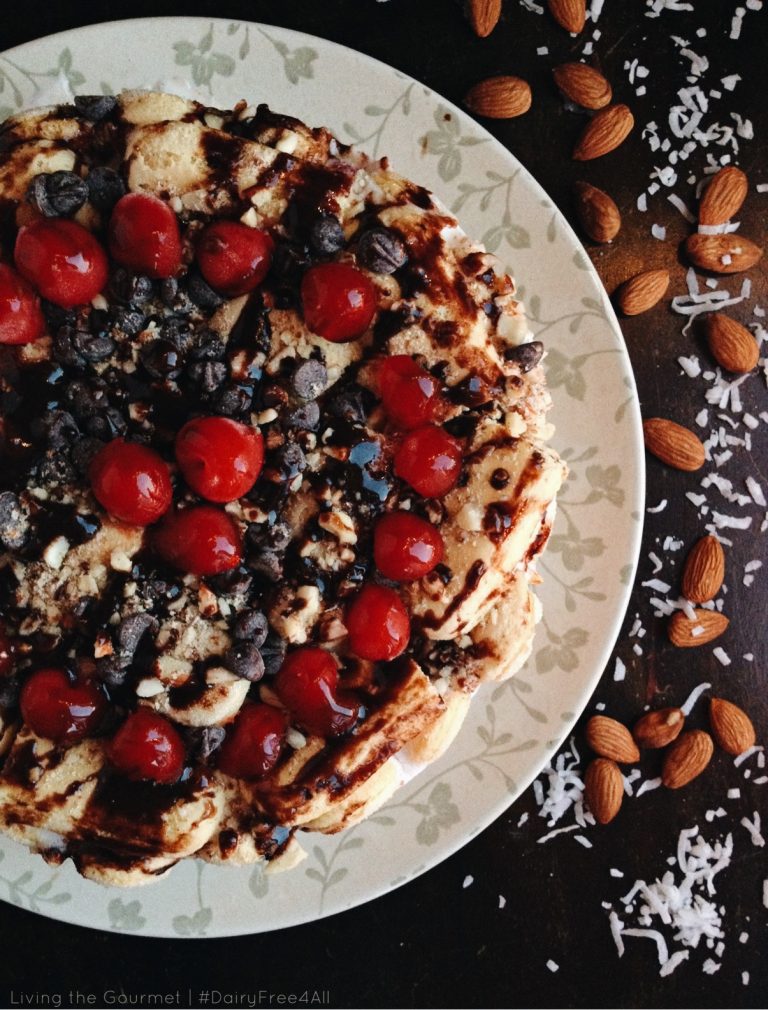Dairy Free Frozen Lady Finger Cake - Living The Gourmet