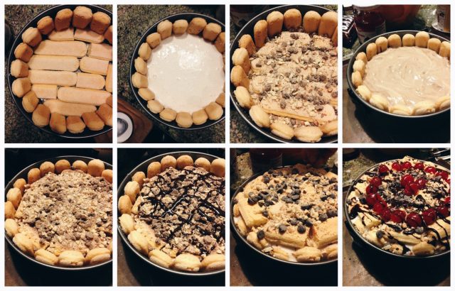 Dairy Free Frozen Lady Finger Cake - Living The Gourmet