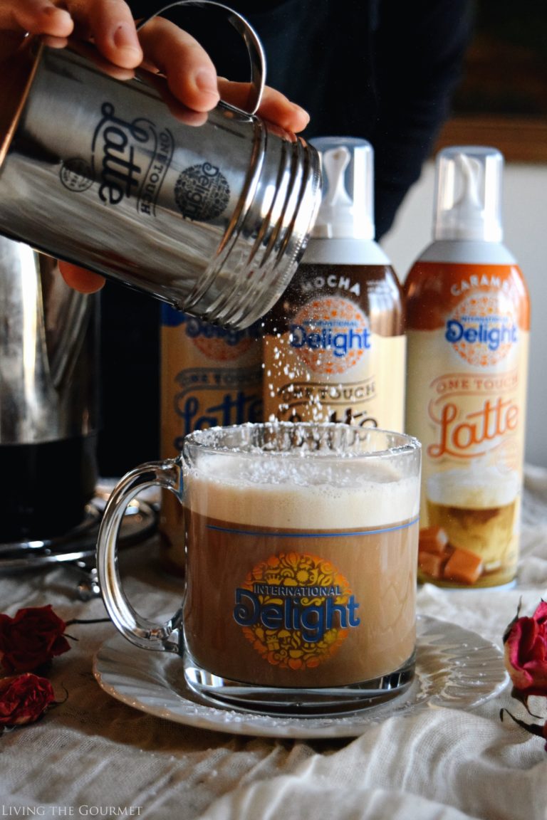 One Touch Latte with International Delight - Living The Gourmet