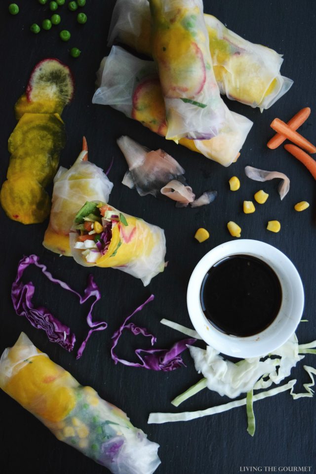 Vegetable Spring Rolls - Living The Gourmet