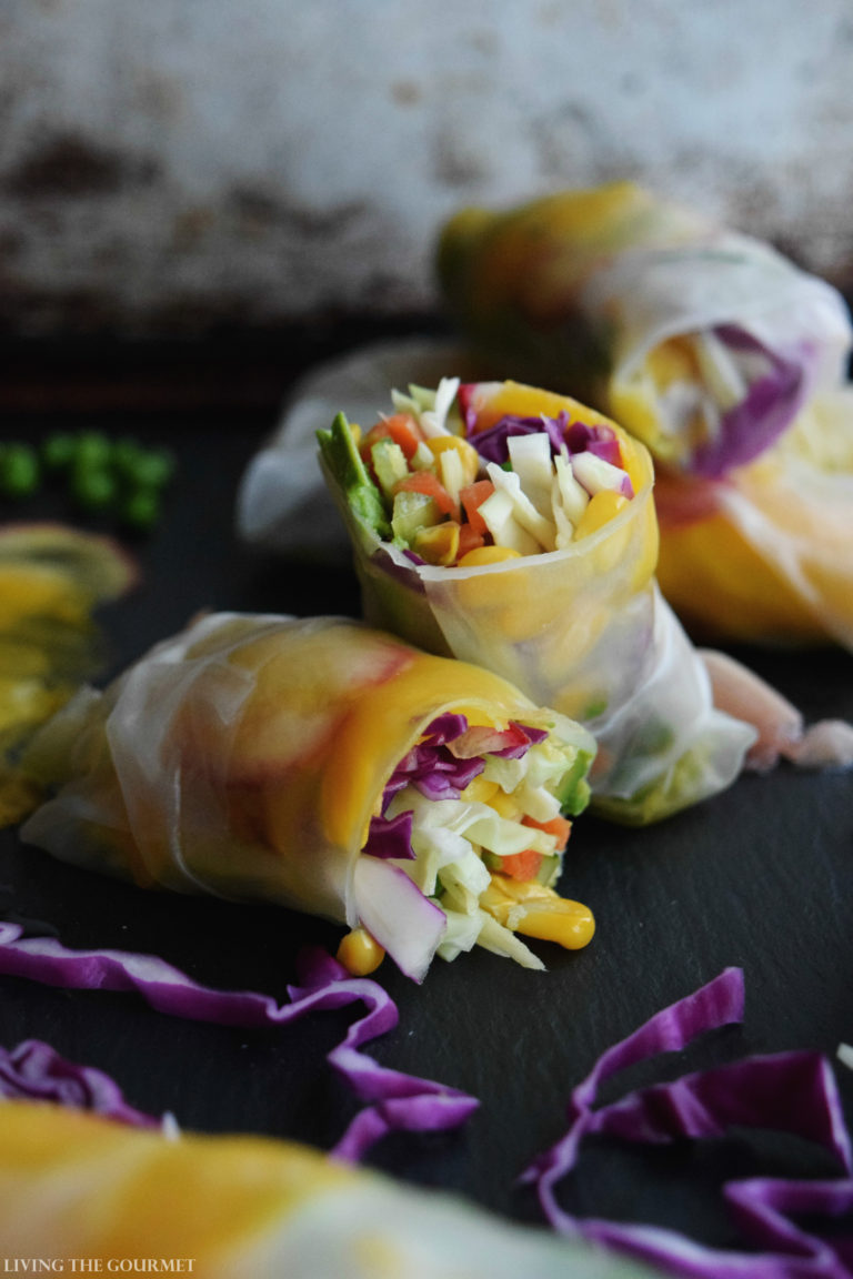Vegetable Spring Rolls - Living The Gourmet