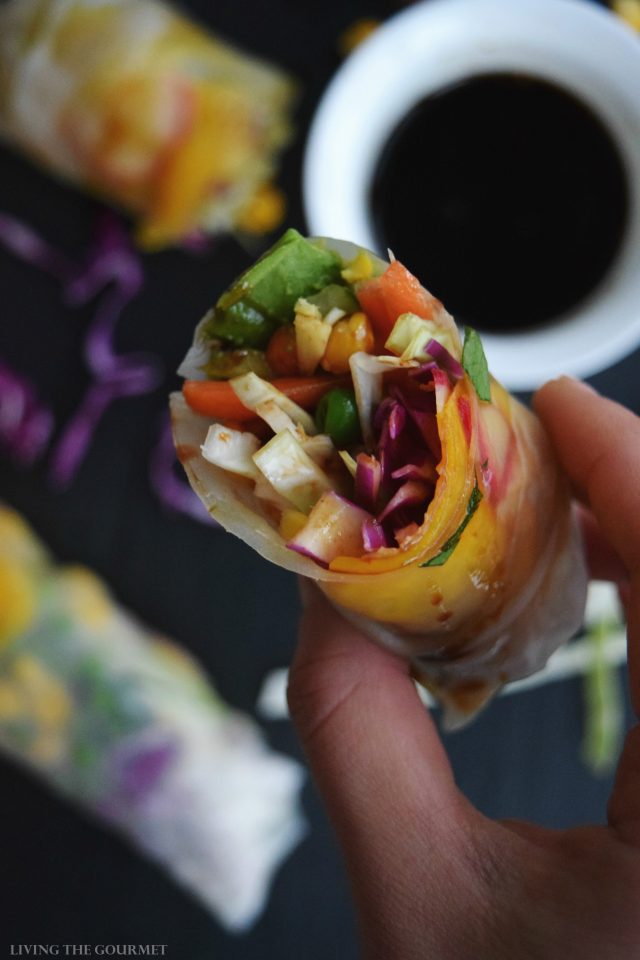 Vegetable Spring Rolls - Living The Gourmet