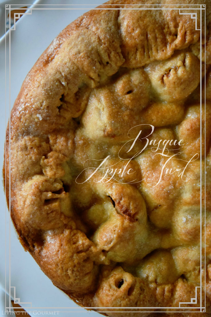 Basque Apple Tart - Living The Gourmet