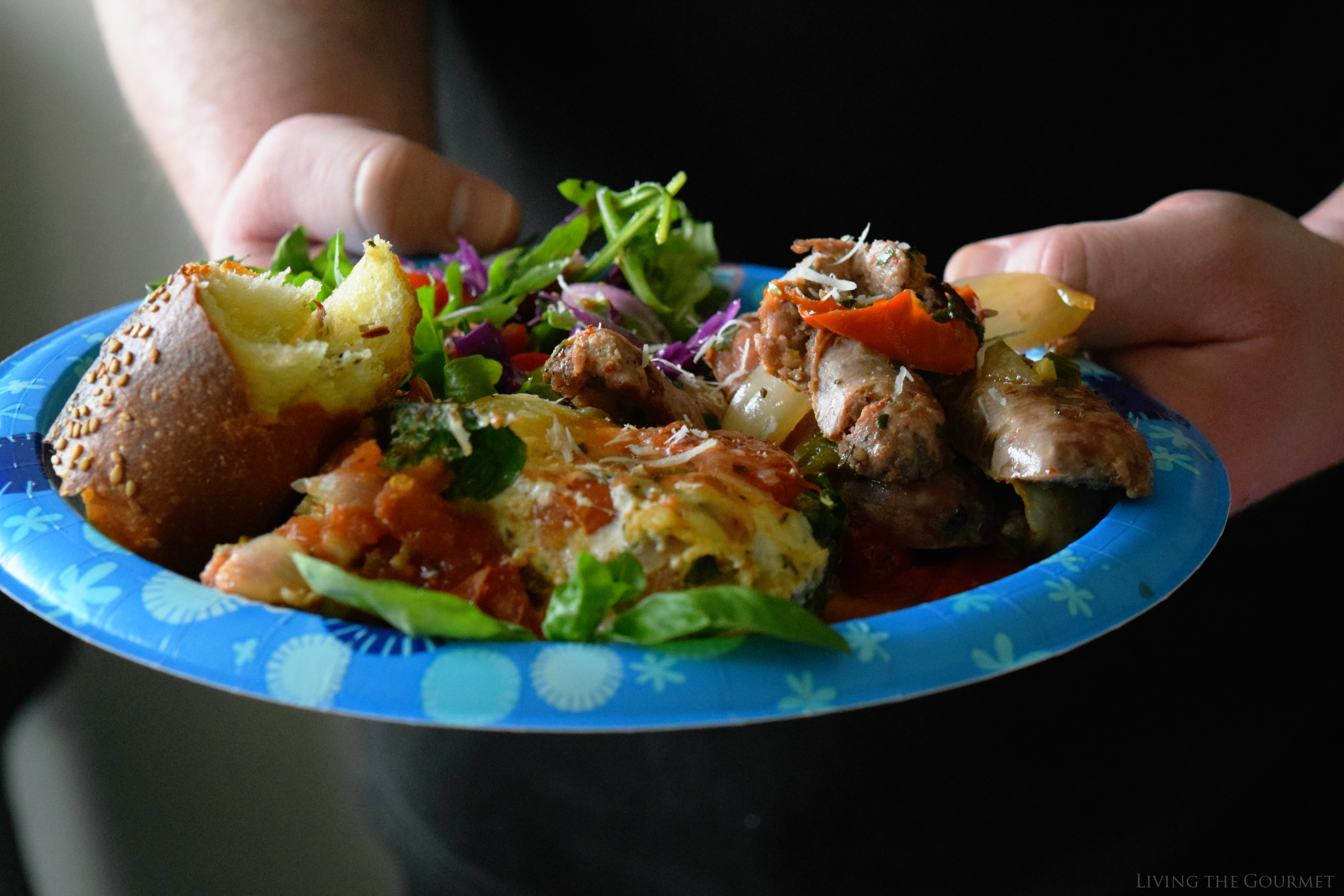 Living the Gourmet: Eggplant Parmesan and an Italian Picnic featuring ...