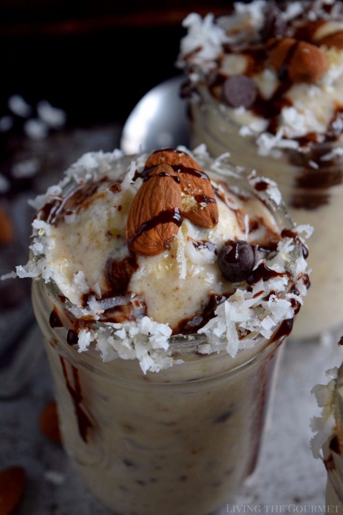 Healthy Almond Joy Shake - Living The Gourmet