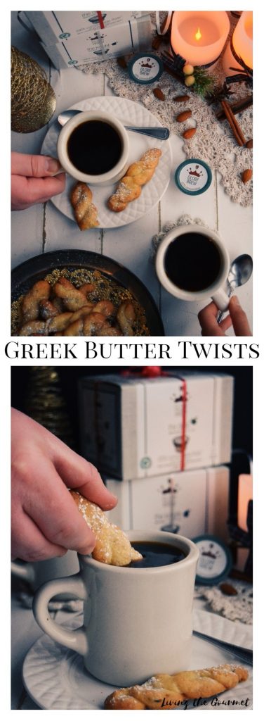Greek Butter Twists - Living The Gourmet