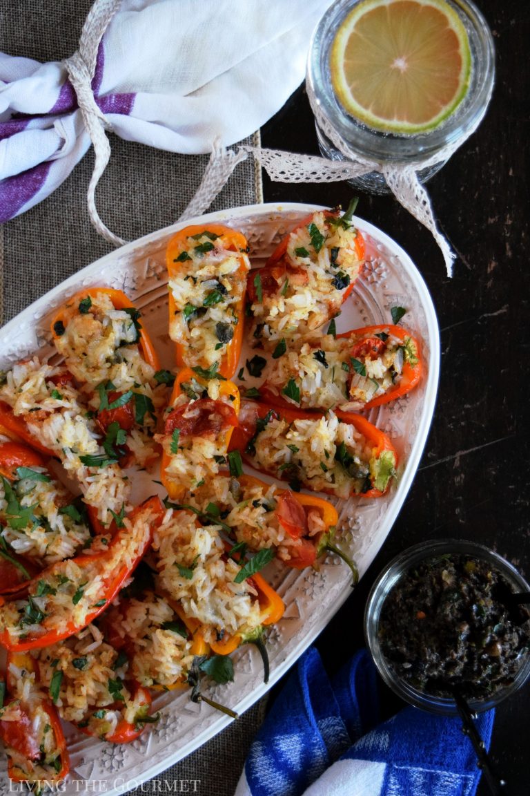 Sweet Mini Poivrons Stuffed with Rice - Living The Gourmet