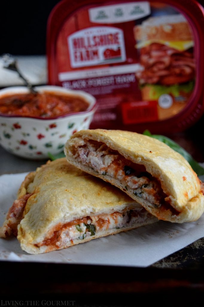 Ham and Cheese Calzones - Living The Gourmet