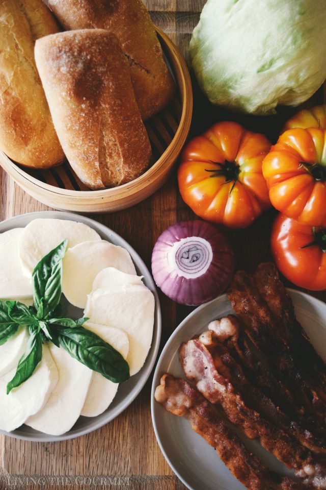 Italian Style BLT - Living The Gourmet