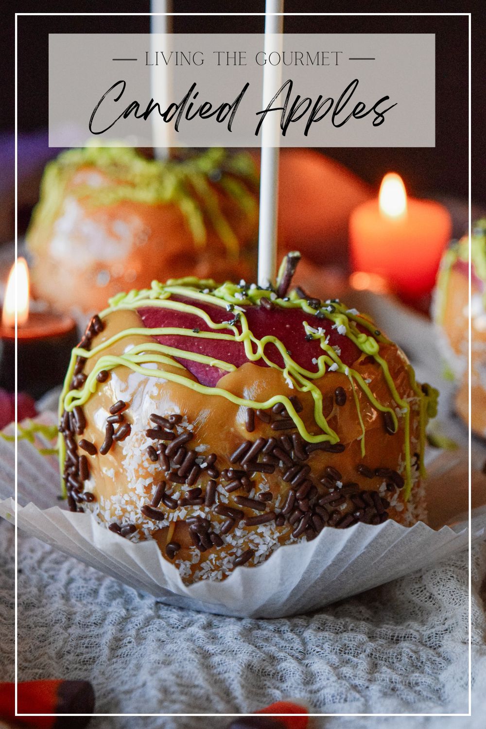 Homemade Candied Apple Recipe - Living The Gourmet