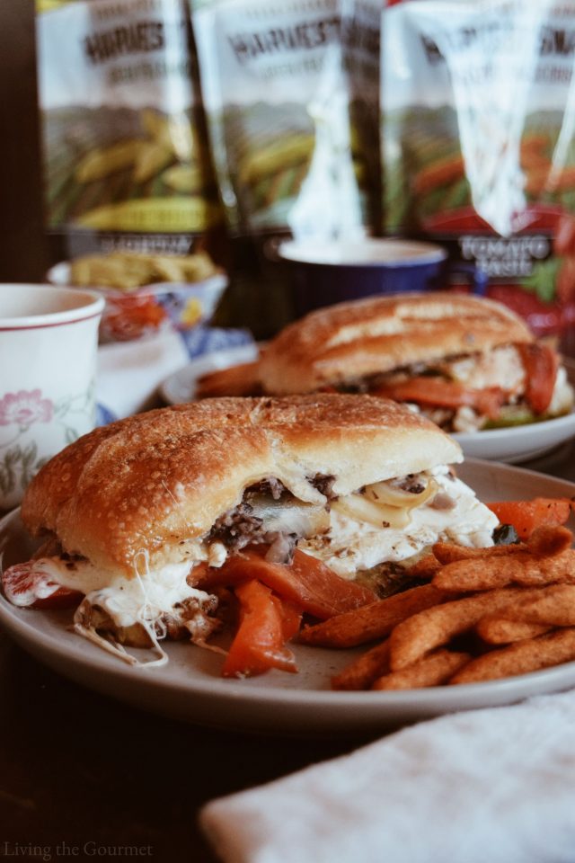 Grilled Veggie Melts - Living The Gourmet