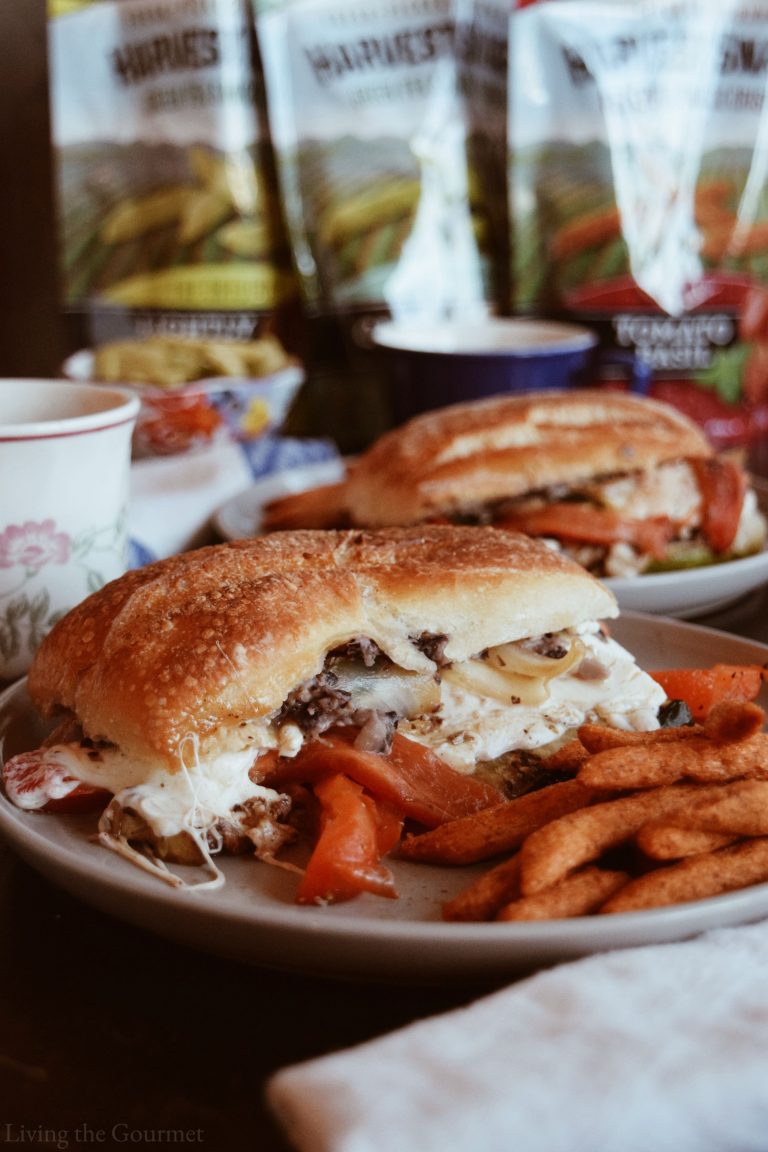 Grilled Veggie Melts - Living The Gourmet