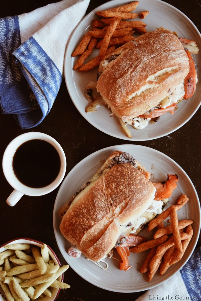 Grilled Veggie Melts - Living The Gourmet