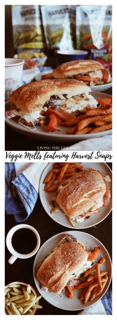 Grilled Veggie Melts - Living The Gourmet
