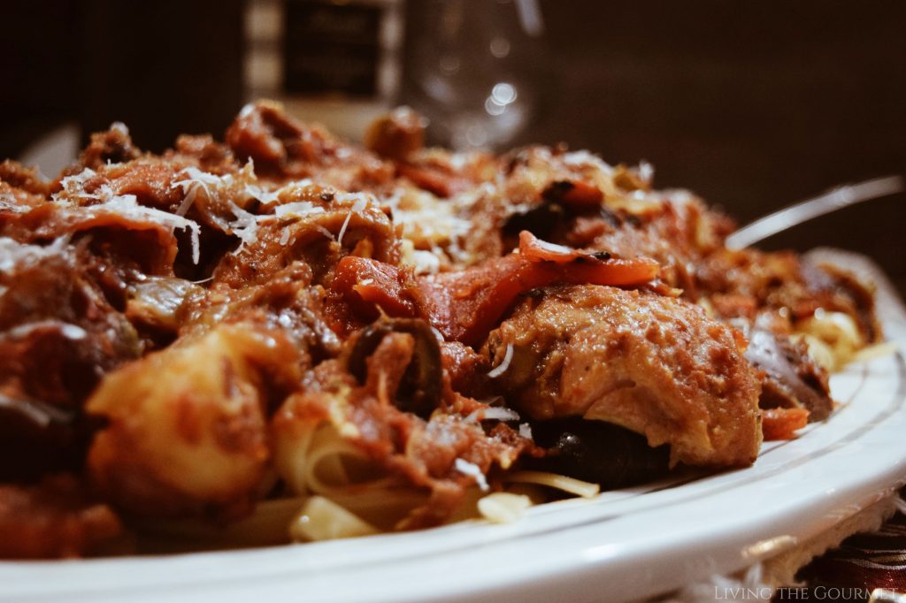 Chicken Cacciatore featuring Fontanafredda Winery - Living The Gourmet