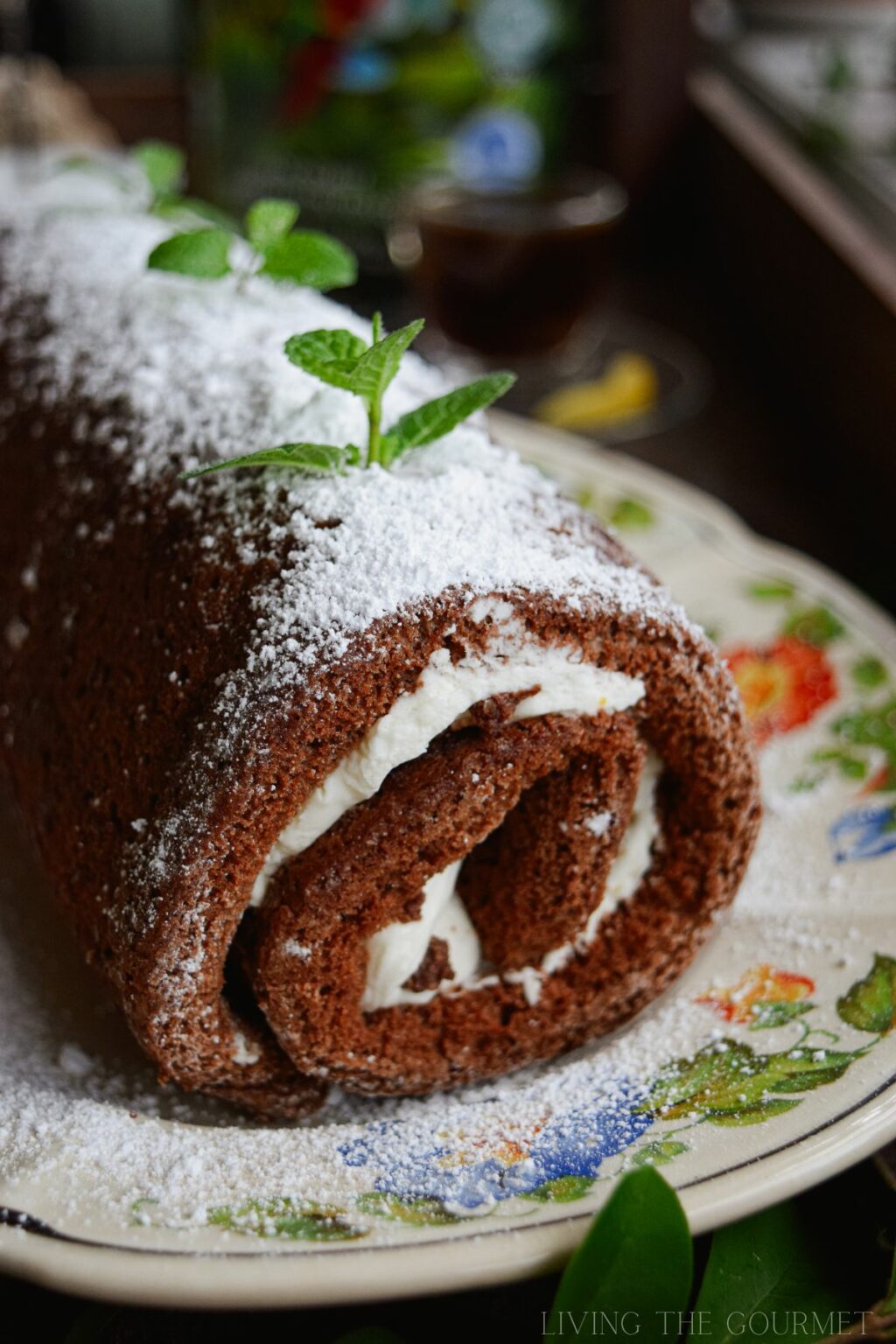 Creamy Chocolate Roll - Living The Gourmet