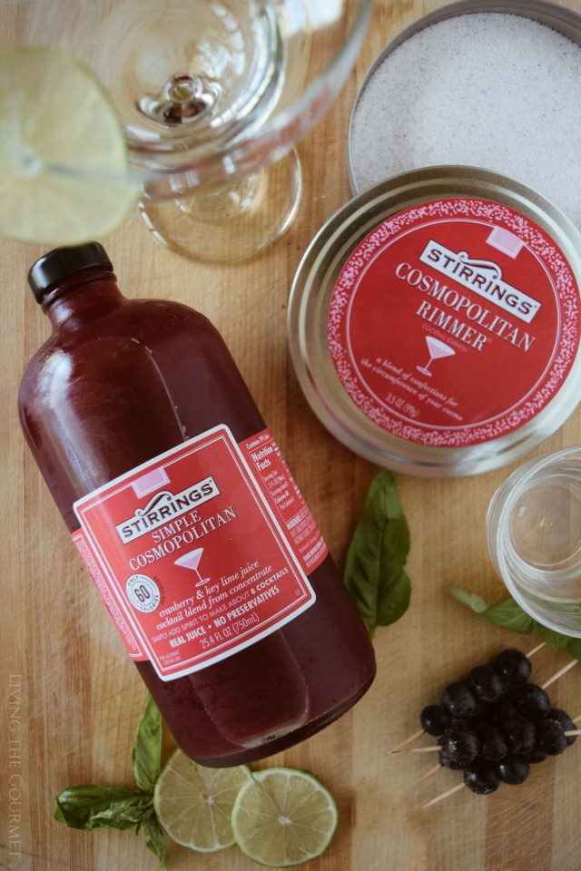 Cosmopolitan Slushies and Blueberry Goat Cheese Crostini - Living The ...