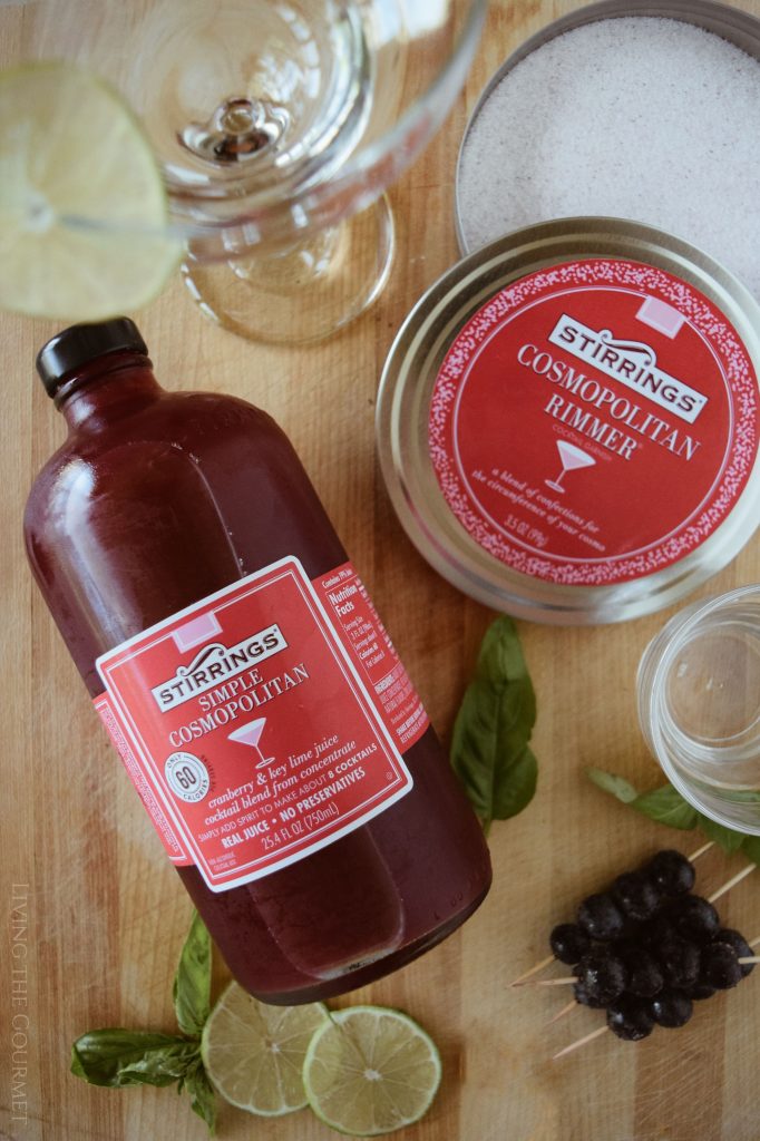 Cosmopolitan Slushies and Blueberry Goat Cheese Crostini - Living The ...