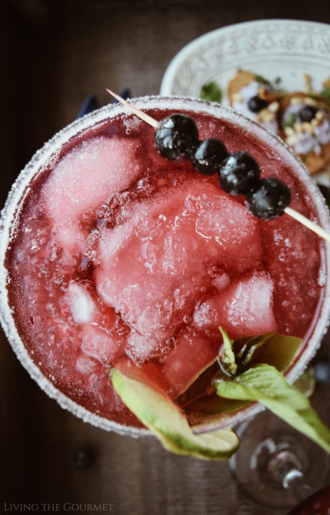 Cosmopolitan Slushies and Blueberry Goat Cheese Crostini - Living The ...