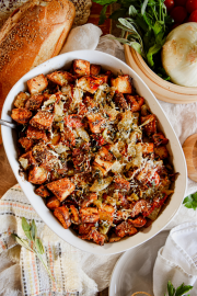 Italian Stuffing - Living The Gourmet