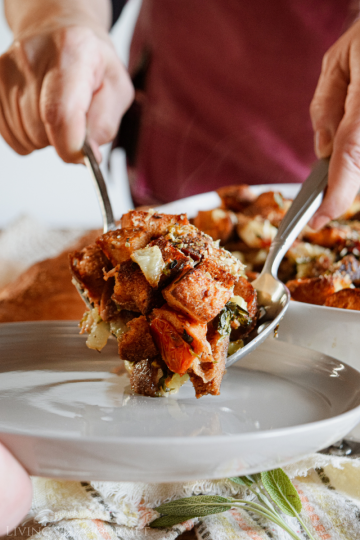 Italian Stuffing - Living The Gourmet