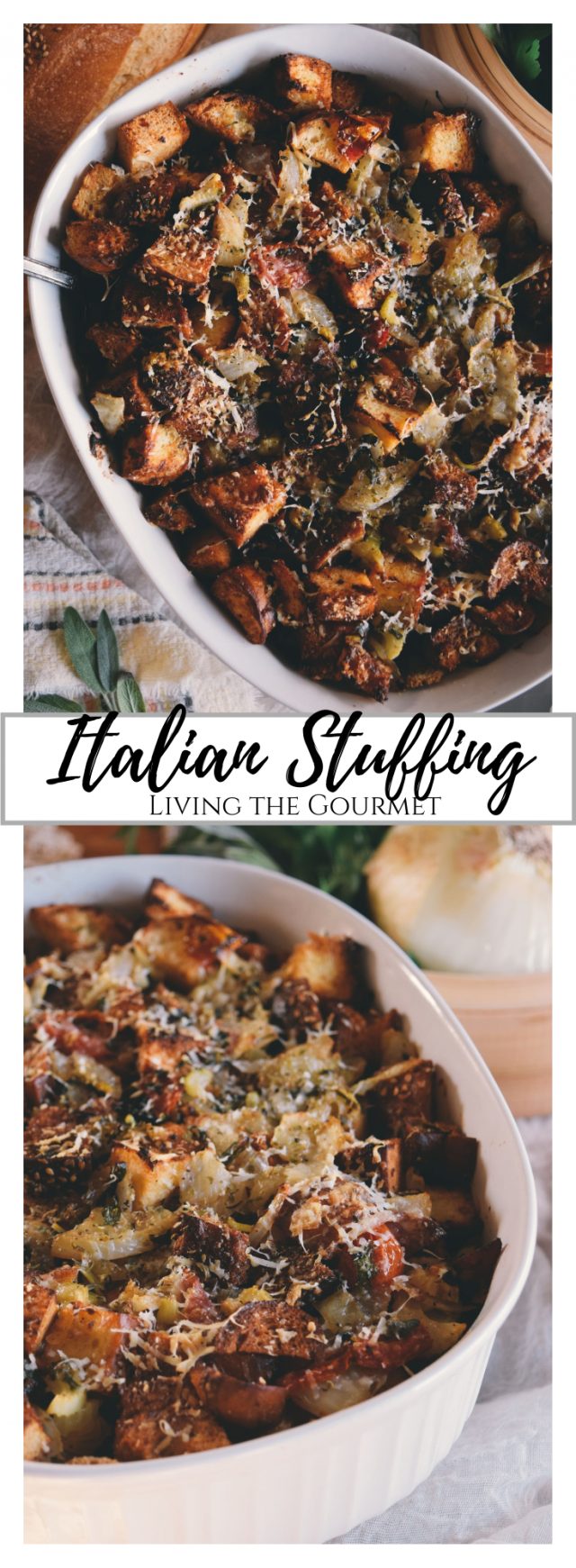 Italian Stuffing - Living The Gourmet