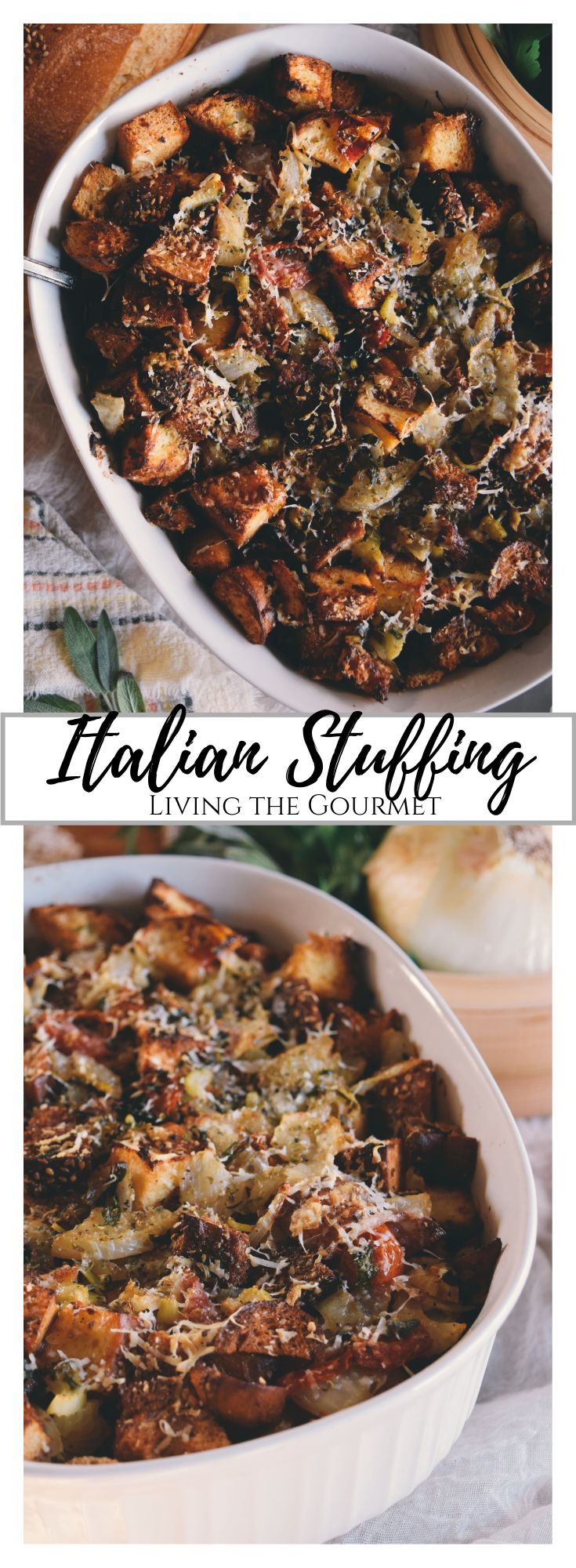 Italian Stuffing - Living The Gourmet