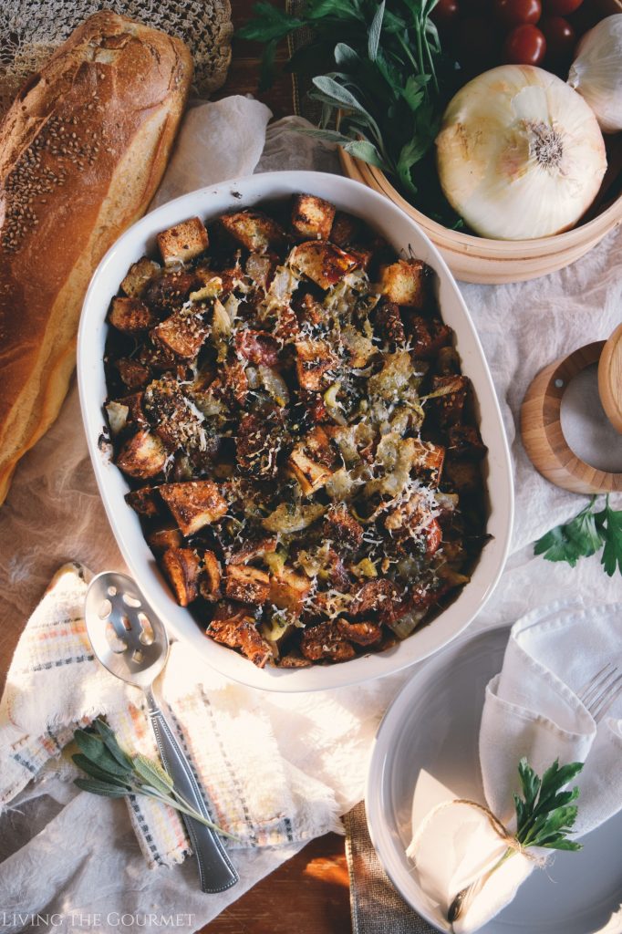 Italian Stuffing - Living The Gourmet