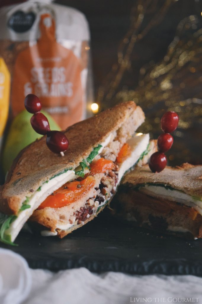 Grilled Pear & Pepper Sandwich - Living The Gourmet