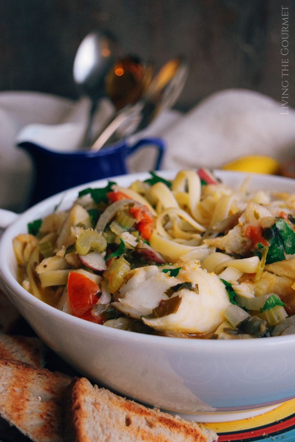 Cod Fish Stew - Living The Gourmet