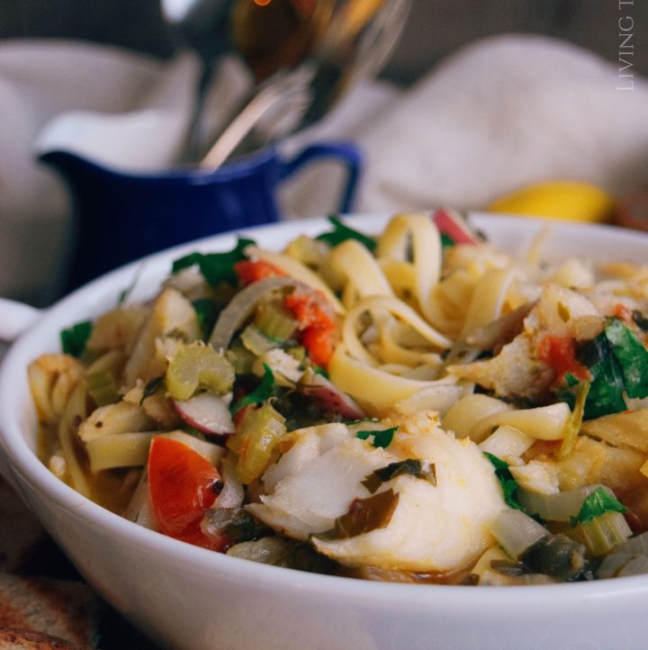 Cod Fish Stew - Living The Gourmet