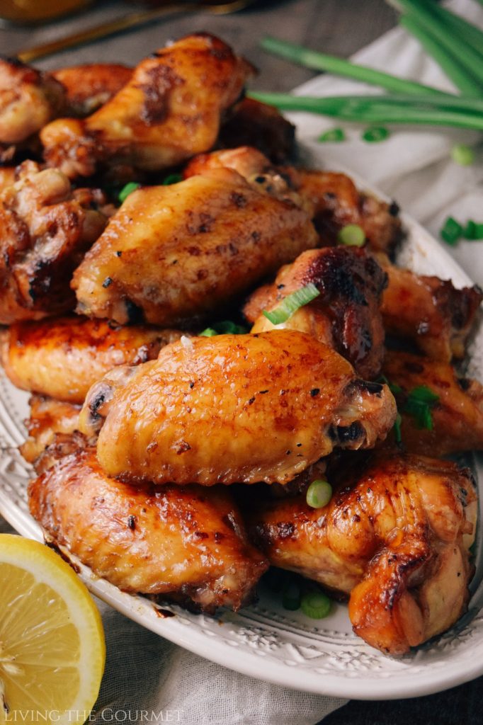 Asian Style Chicken Wings - Living The Gourmet