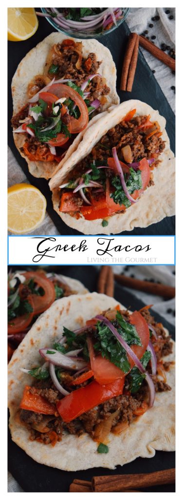 Greek Tacos - Living The Gourmet