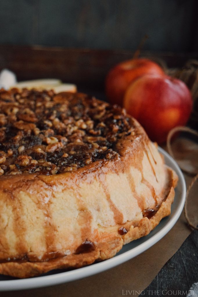 Upside Down Apple Pie - Living The Gourmet