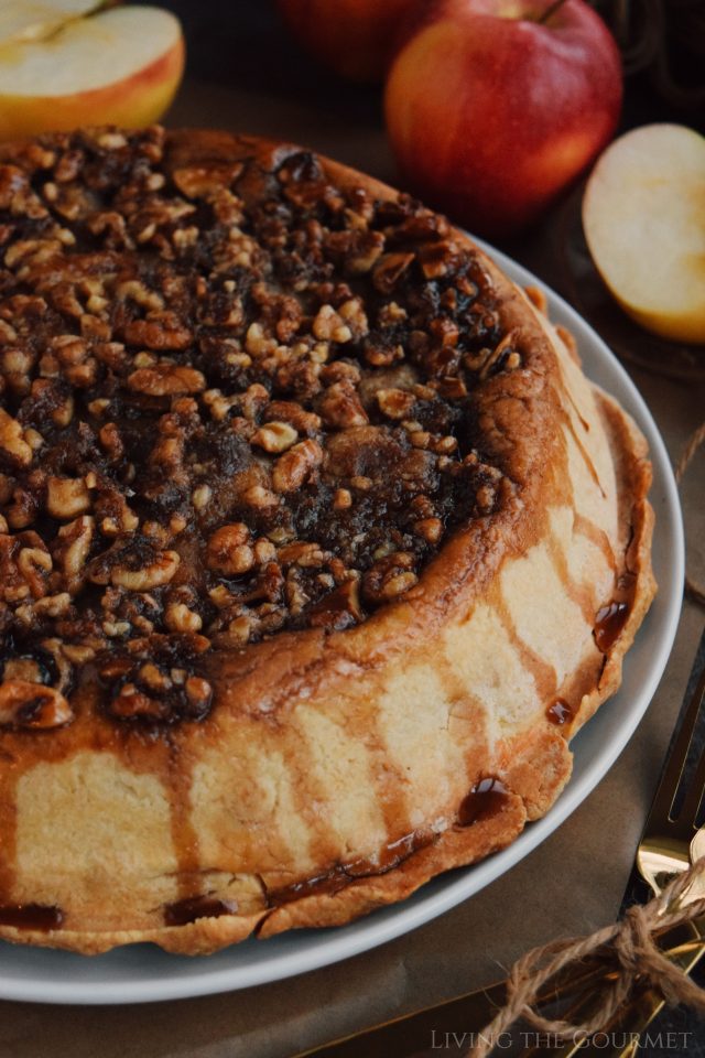 Upside Down Apple Pie - Living The Gourmet
