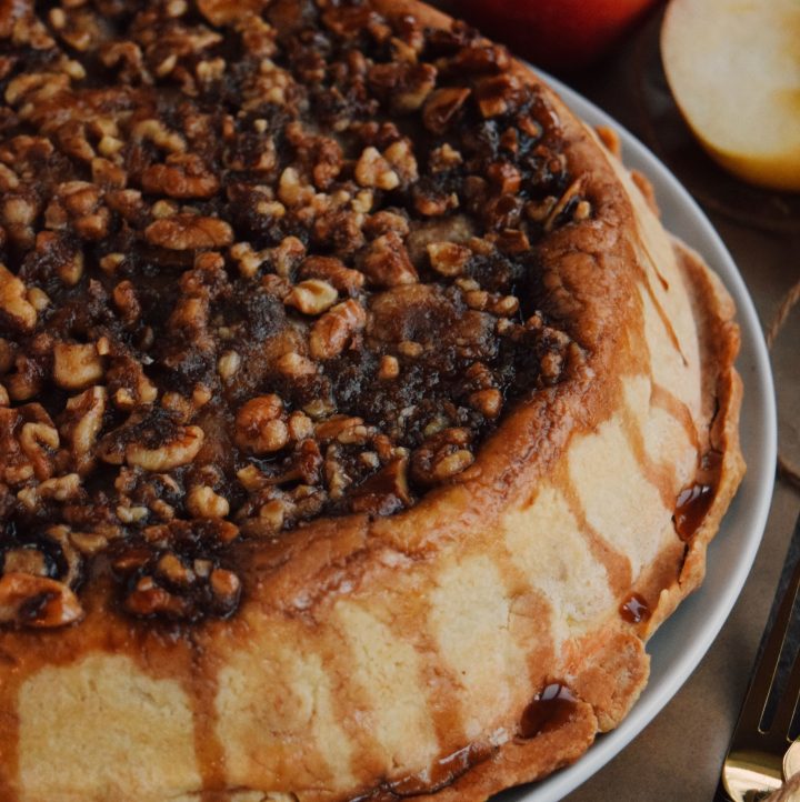 Upside Down Apple Pie - Living The Gourmet