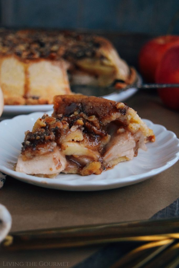 Upside Down Apple Pie - Living The Gourmet