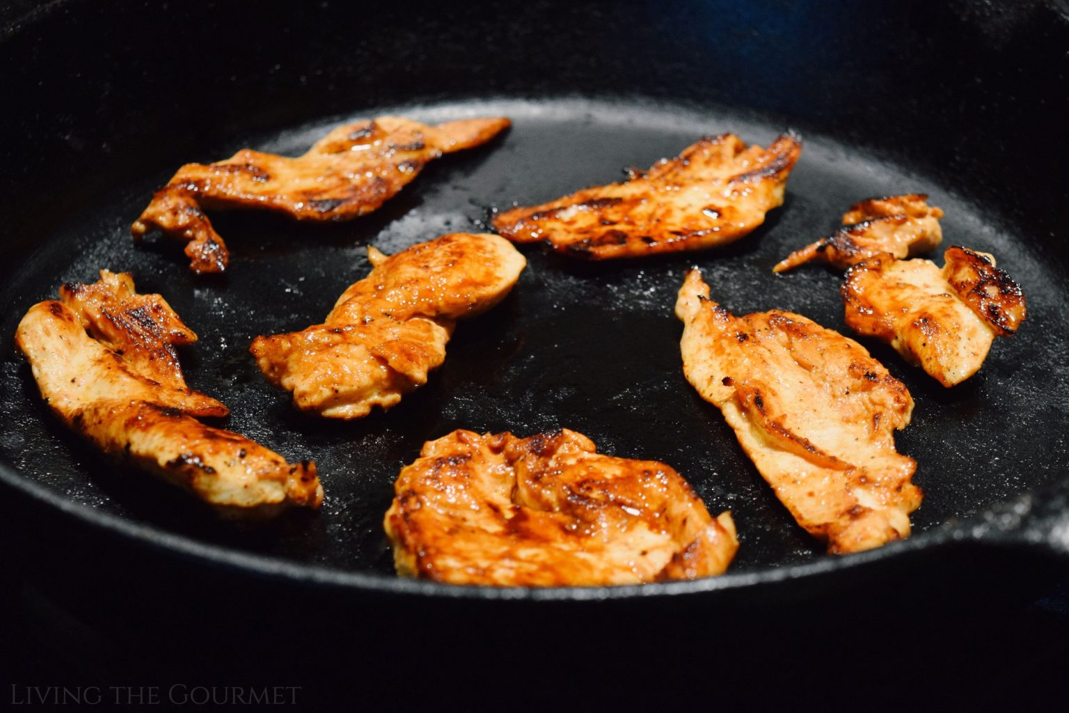 Spicy Chicken Strips with Buffalo Dipping Sauce - Living The Gourmet