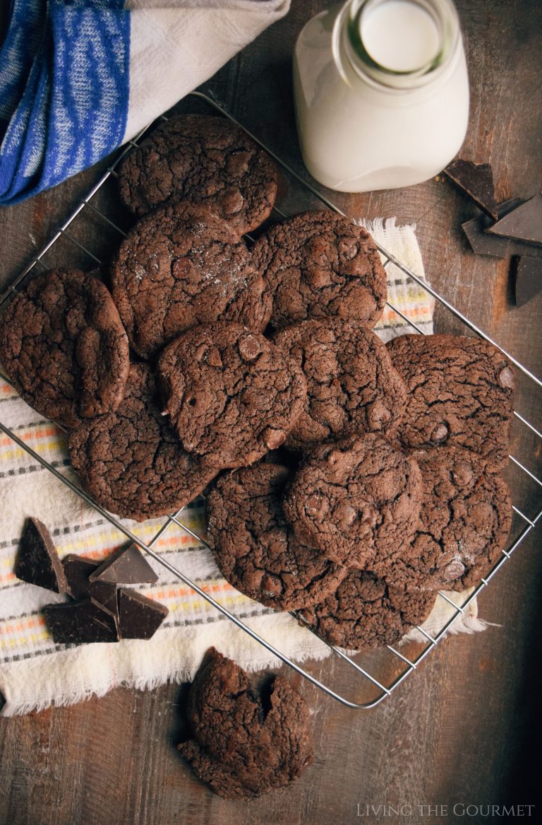 Double Fudge Cake Mix Cookies - Living The Gourmet