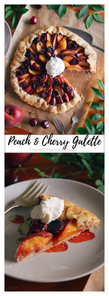 Rustic Cherry Galette Recipe with Flaky Crust - Living The Gourmet