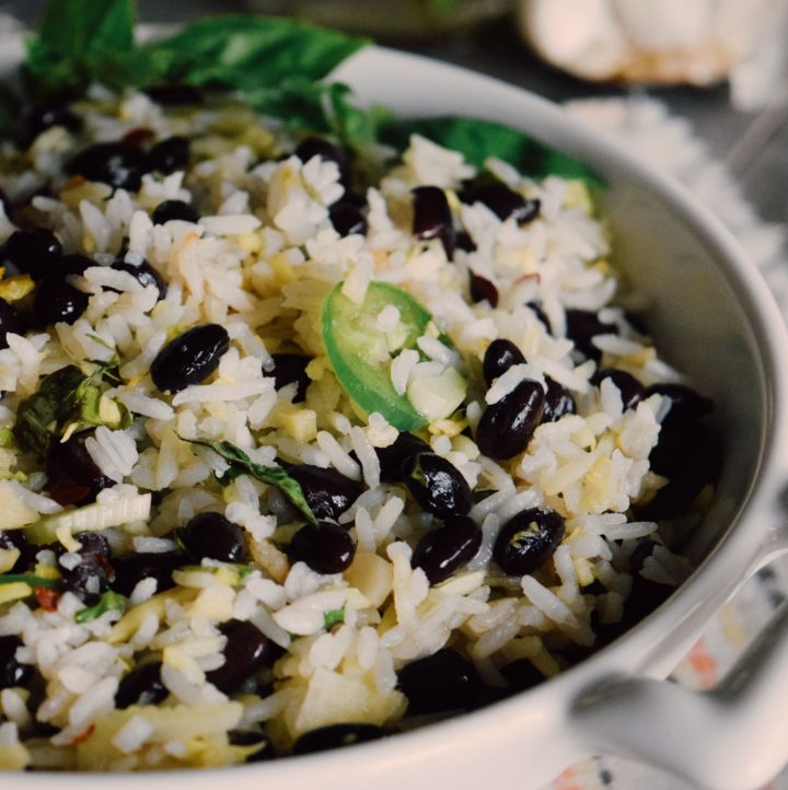 Ginger Rice Salad - Living The Gourmet