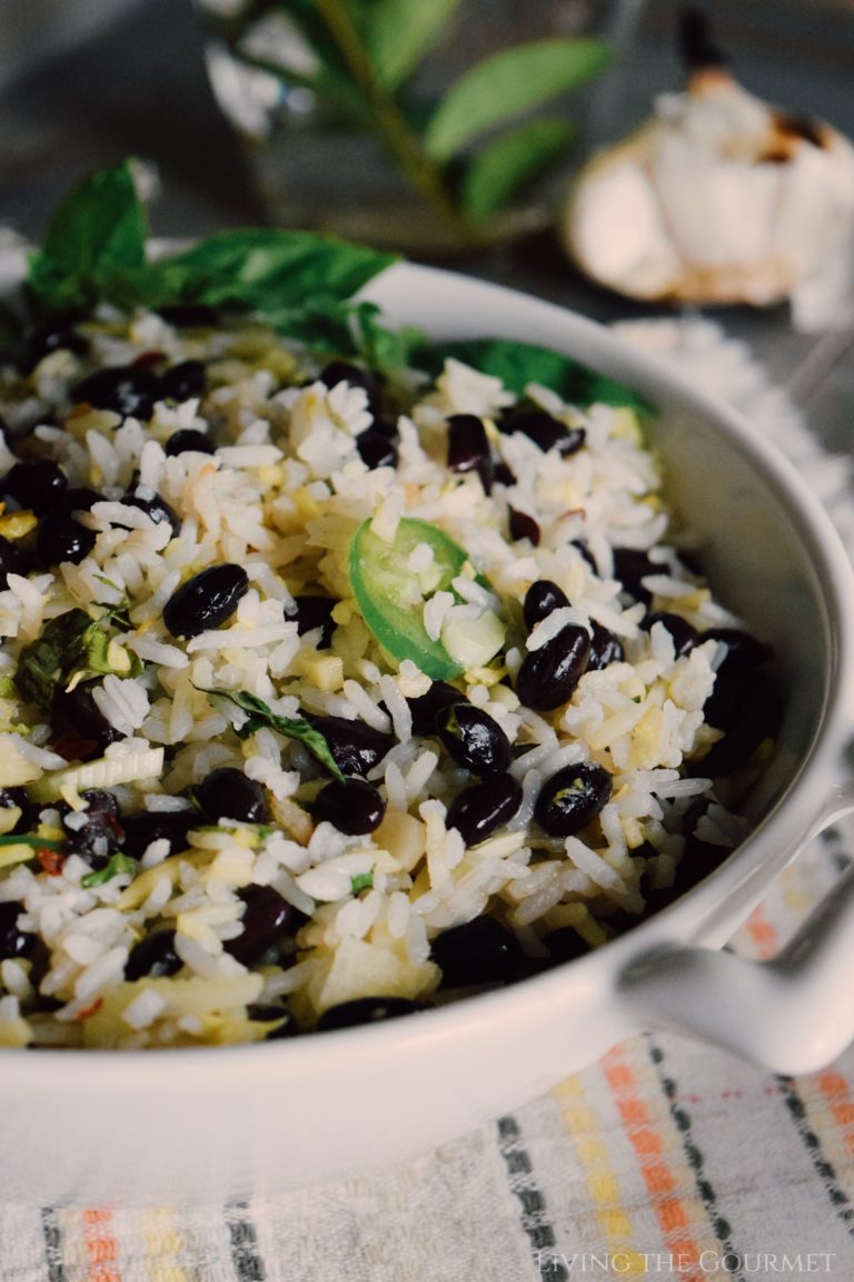 Ginger Rice Salad - Living The Gourmet