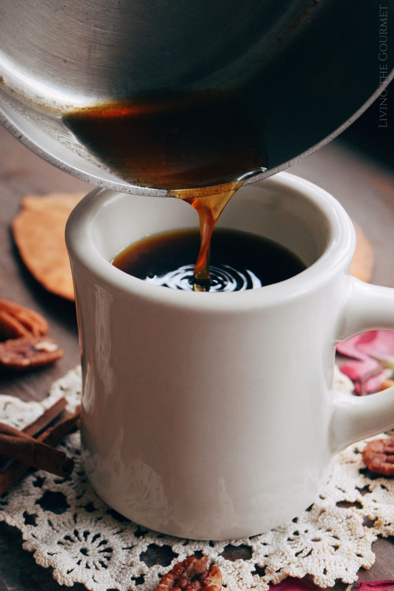 Hot Buttered Rum Coffee - Living The Gourmet