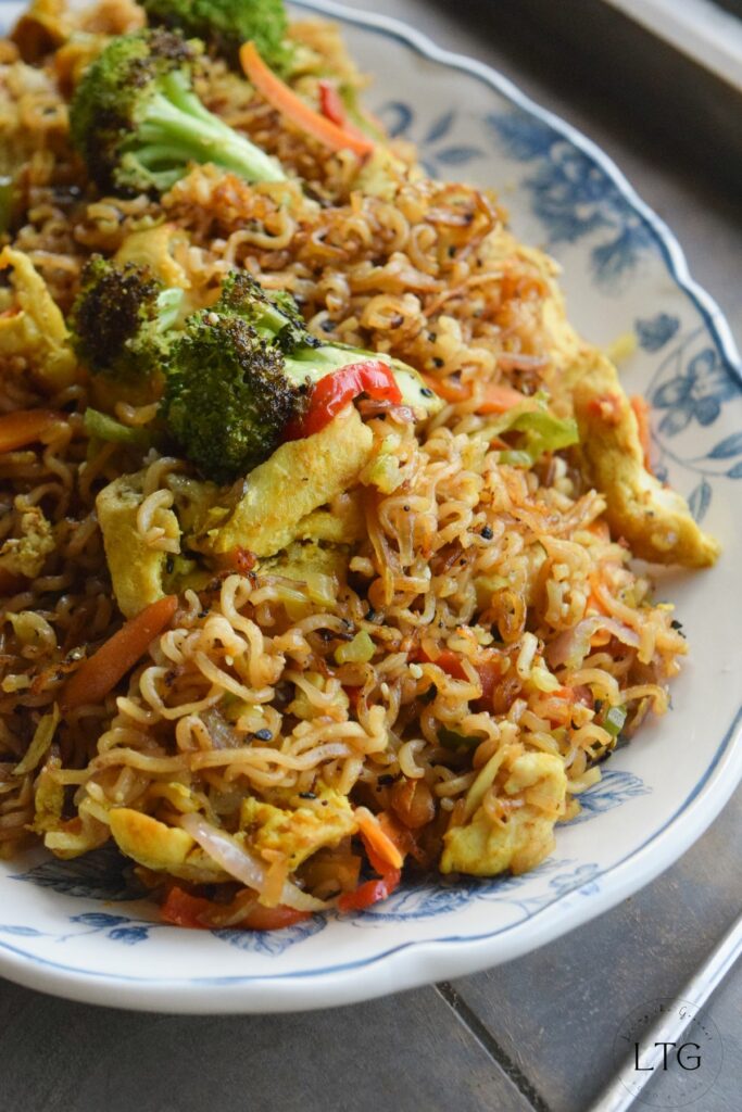 Ramen Noodle Stir Fry - Living The Gourmet