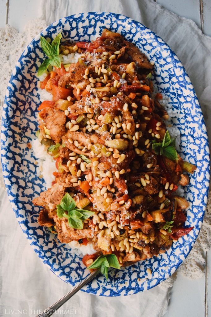 Grilled Chicken and Arborio Rice - Living The Gourmet