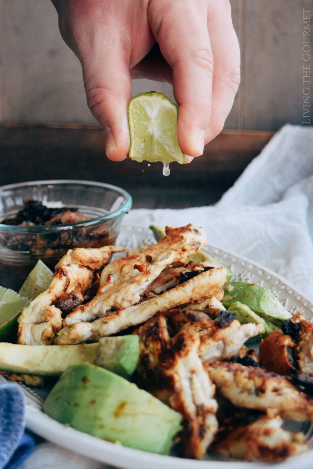 Cuban Chicken Strips and Vegetable Chutney - Living The Gourmet